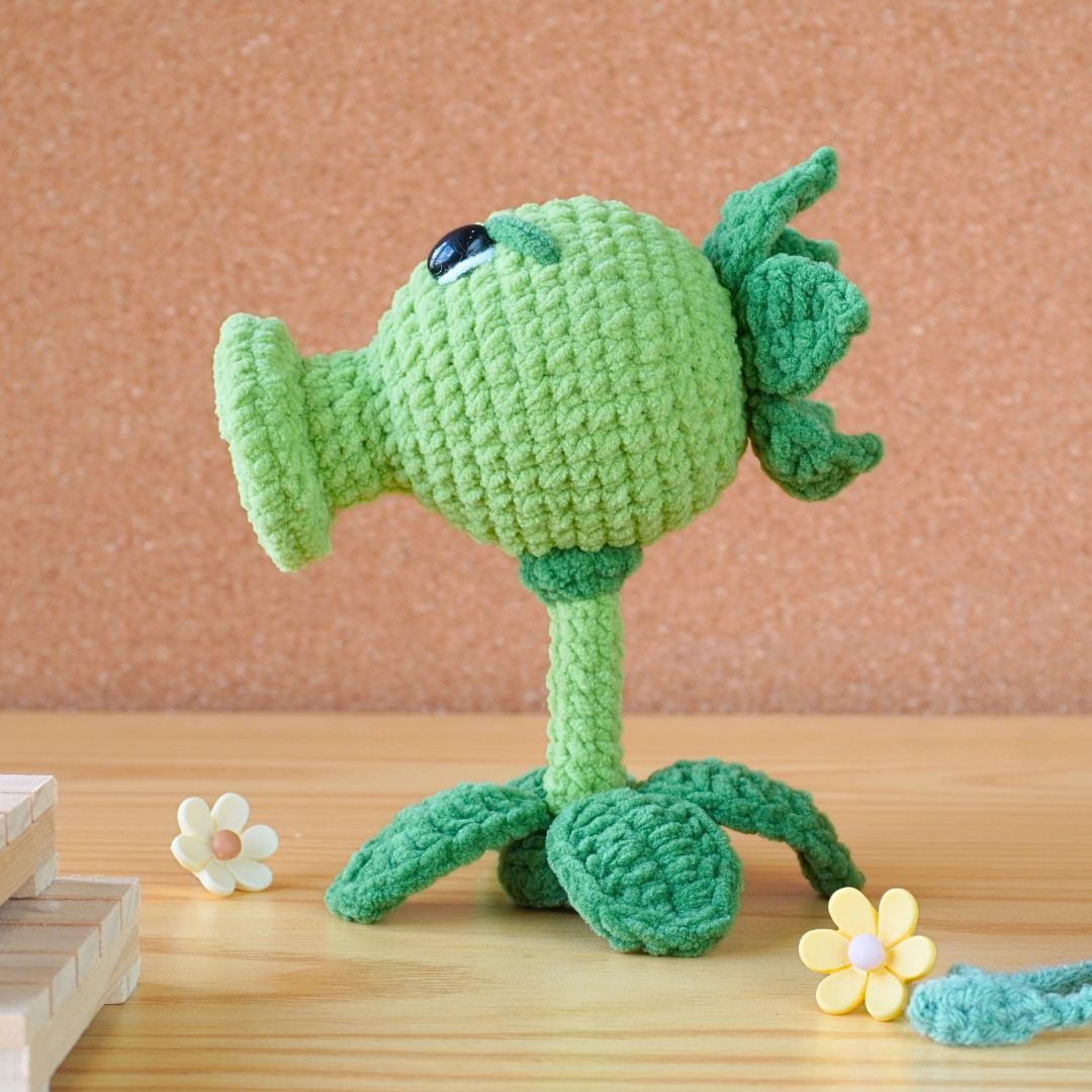 Peashooter Plant Crochet Pattern – Boldle