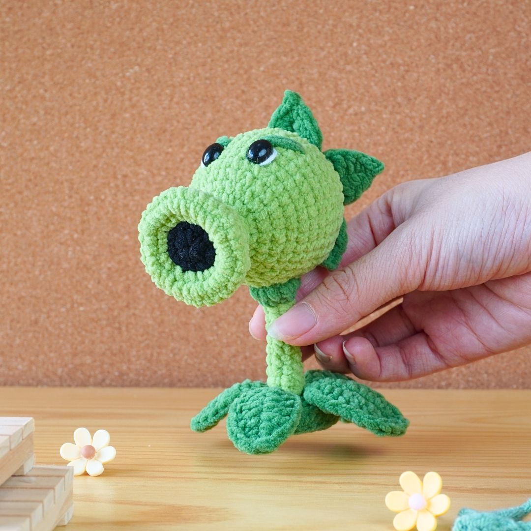Peashooter Plant Crochet Pattern – Boldle